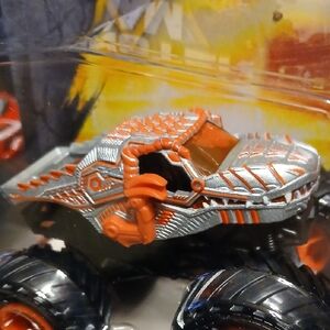 Monster Jam | Toys | Thunderroarus Legacy Trucks Monster Jam Orange And ...